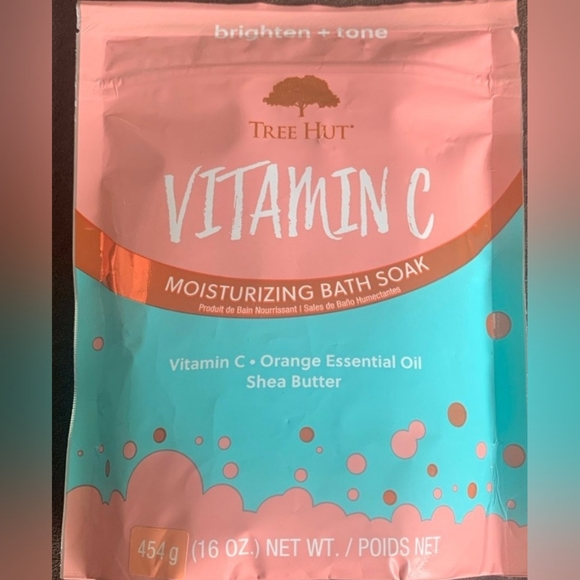 tree hut | Bath & Body | 2 Bags Tree Hut Vitamin C Moisturizing Bath ...